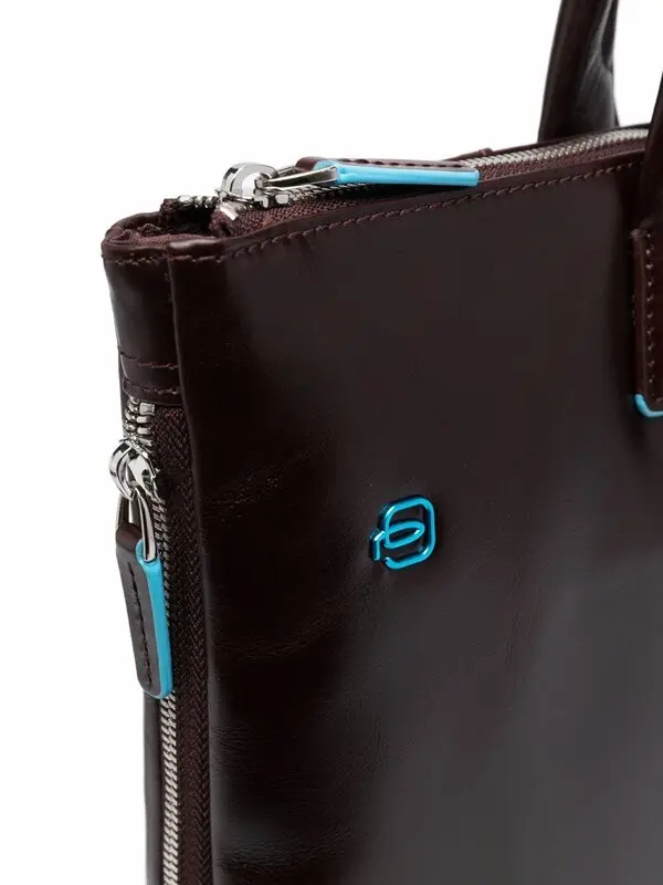 PIQUADRO Leather Briefcase