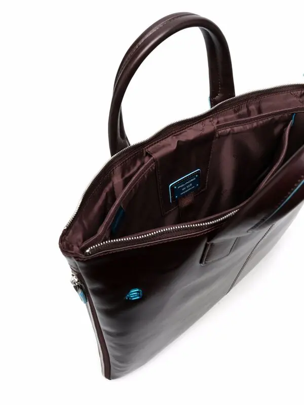 PIQUADRO Leather Briefcase