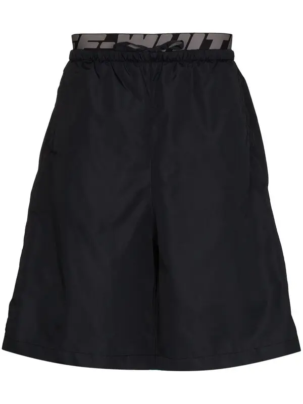 Off-White Industrial Surfer Swim Shorts - Black
