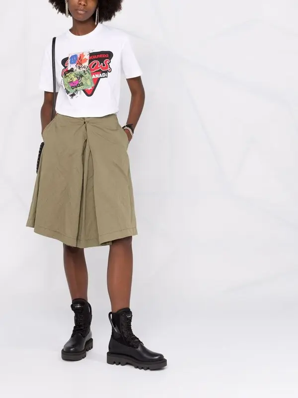 Dsquared2 Graphic Print Crew-neck T-shirt