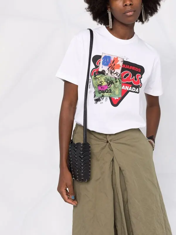 Dsquared2 Graphic Print Crew-neck T-shirt