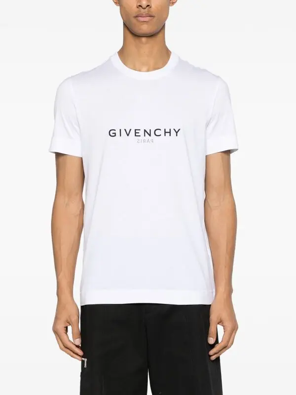 Givenchy Logo-print Cotton T-shirt - White