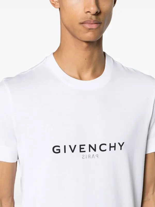 Givenchy Logo-print Cotton T-shirt - White