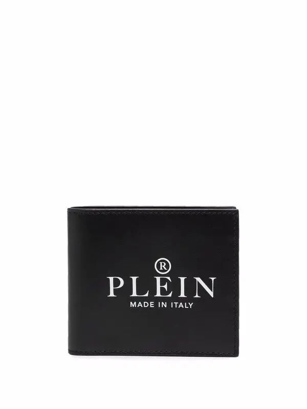 Philipp Plein Logo-print Bifold Wallet - Black