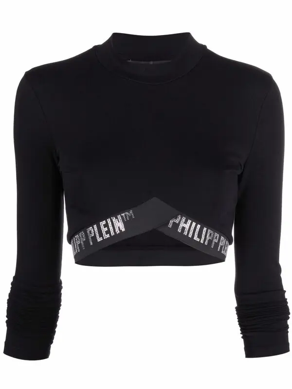 Philipp Plein Logo Cotton Top