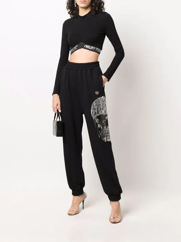 Philipp Plein Logo Cotton Top