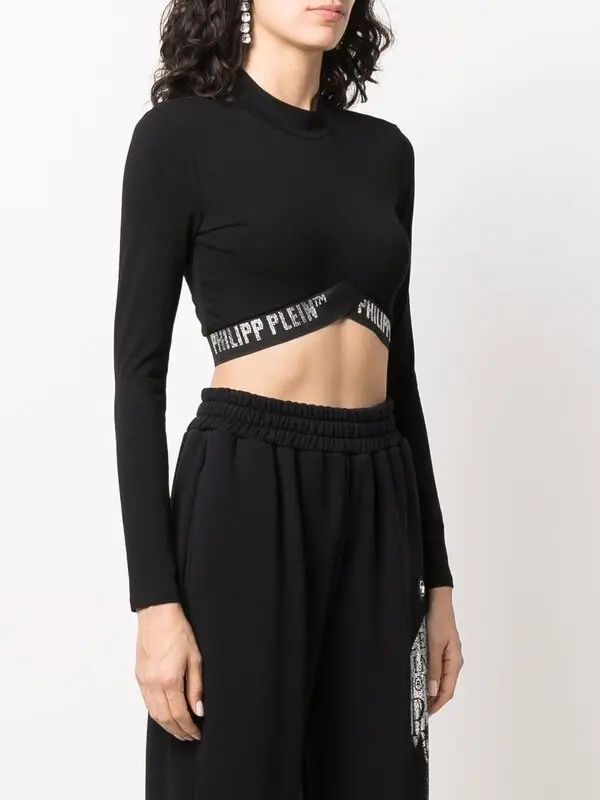 Philipp Plein Logo Cotton Top