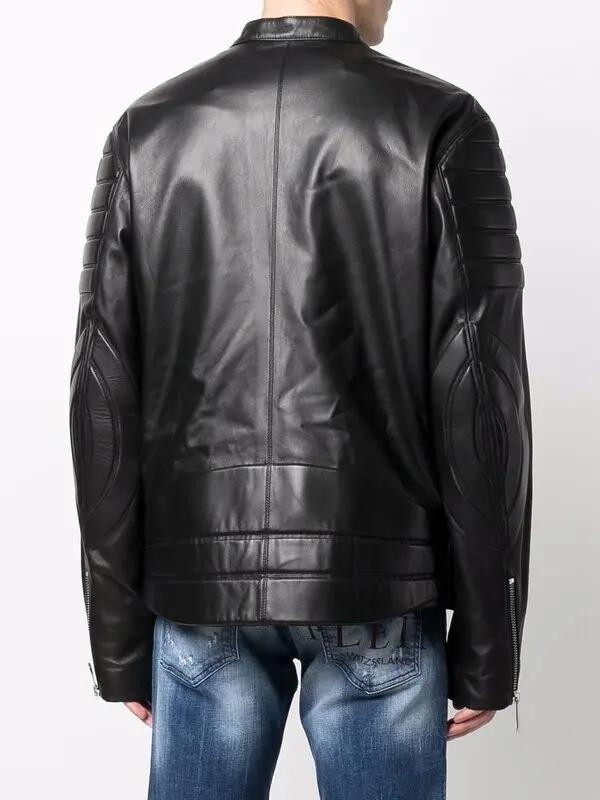 Philipp Plein Moto Jacket - Black