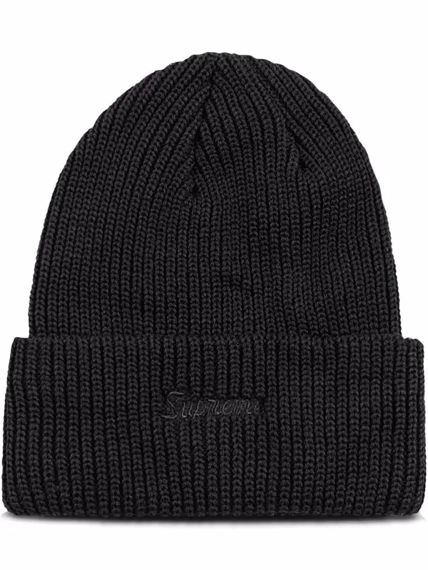 Supreme Loose Gauge Beanie - Black