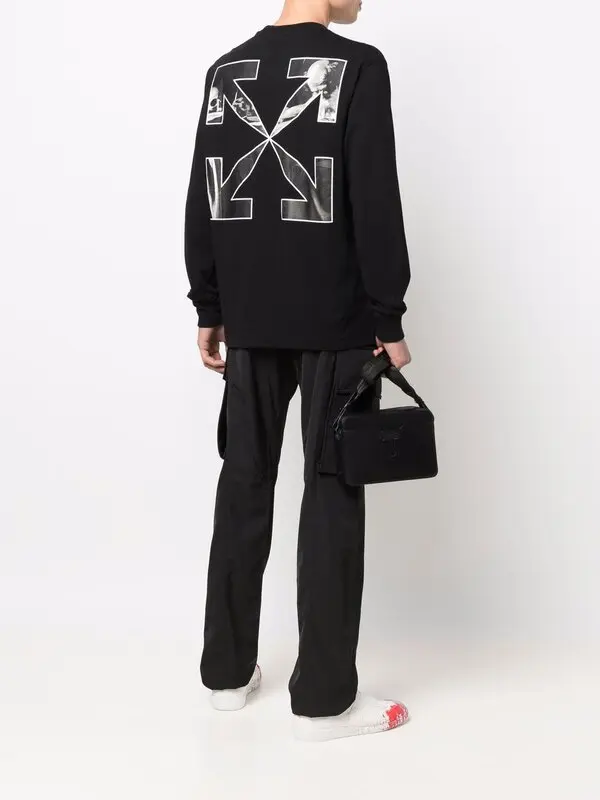 Off-White Caravaggio Arrow Print Long-sleeve T-shirt