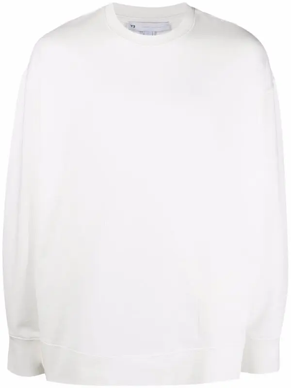 Y3 Crewneck Sweatshirt - White