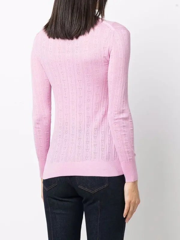 FERRAGAMO Gancini Knitted Cardigan