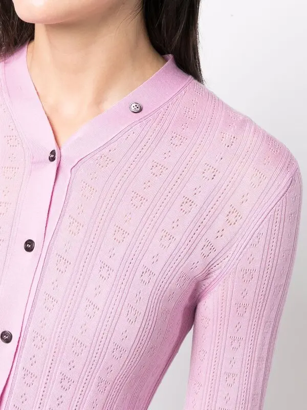 FERRAGAMO Gancini Knitted Cardigan