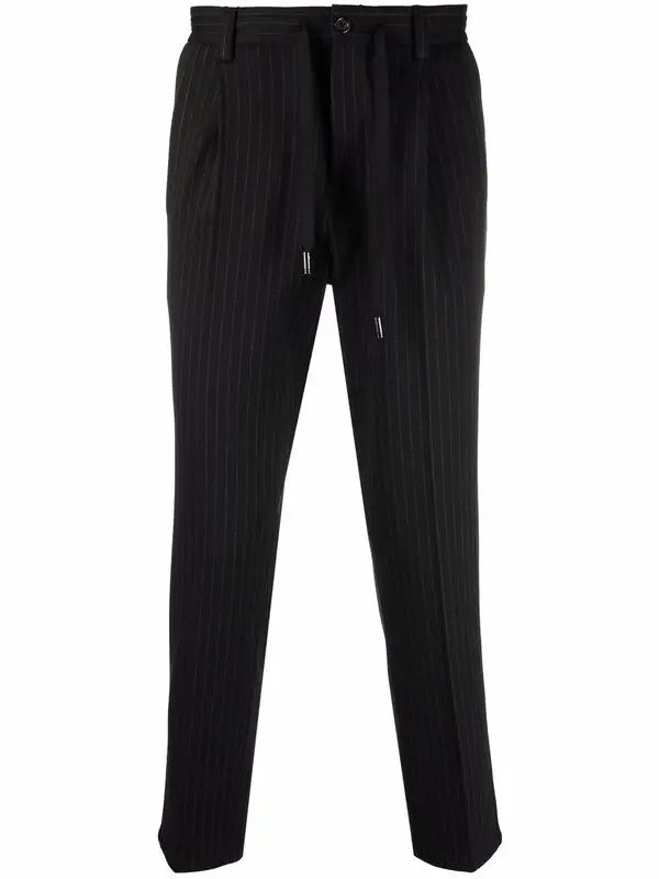 Dolce & Gabbana Pinstripe Cropped Trousers