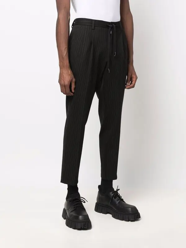 Dolce & Gabbana Pinstripe Cropped Trousers