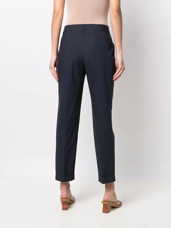 P.a.r.o.s.h Canyox Tapered-leg Trousers - Blue