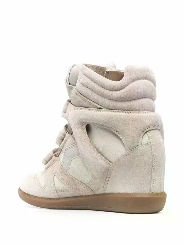 Isabel Marant Étoile Bekett High-top Sneakers With Velcro Fastening