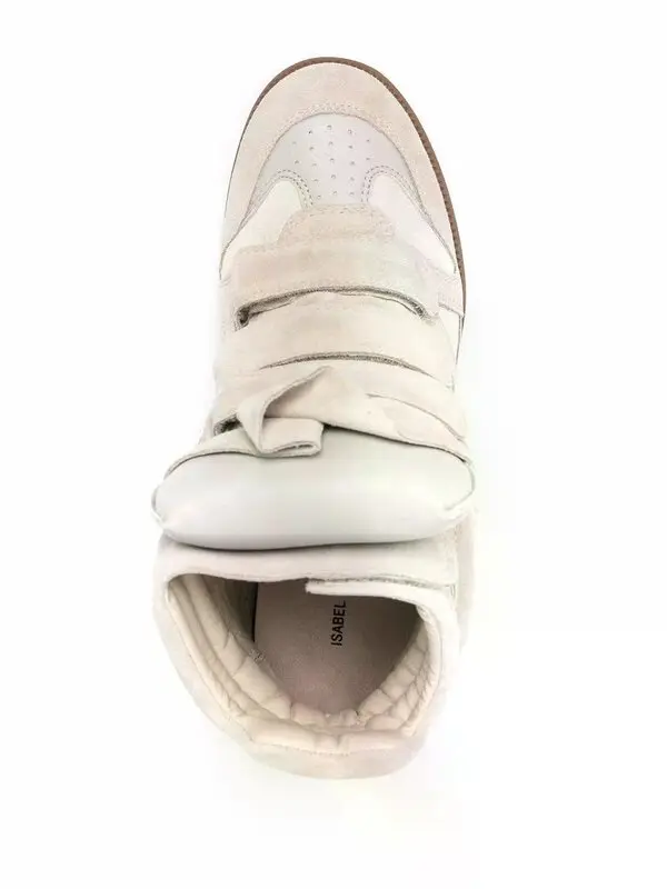 Isabel Marant Étoile Bekett High-top Sneakers With Velcro Fastening
