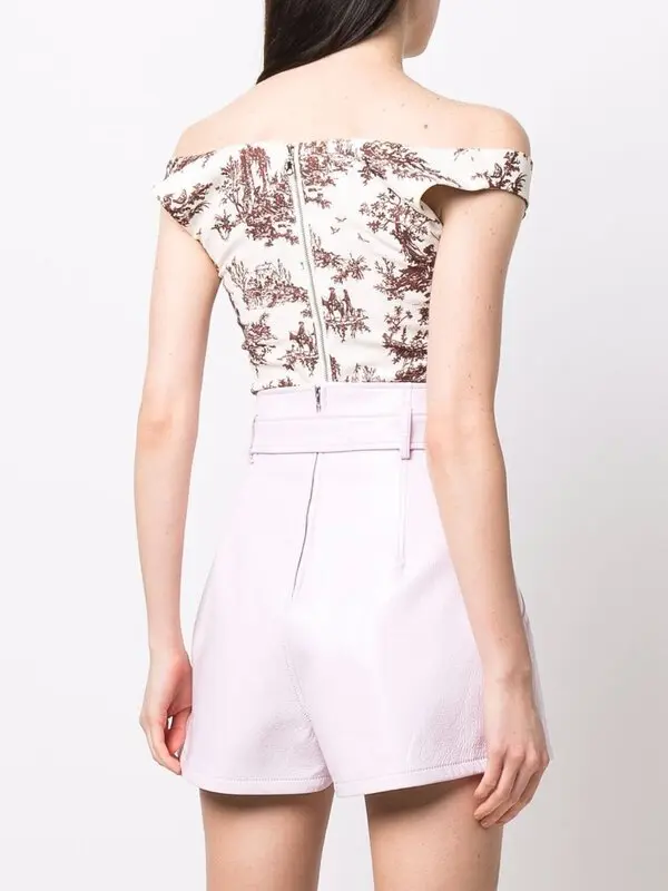 Philosophy Di Lorenzo Serafini Belted Structured Shorts