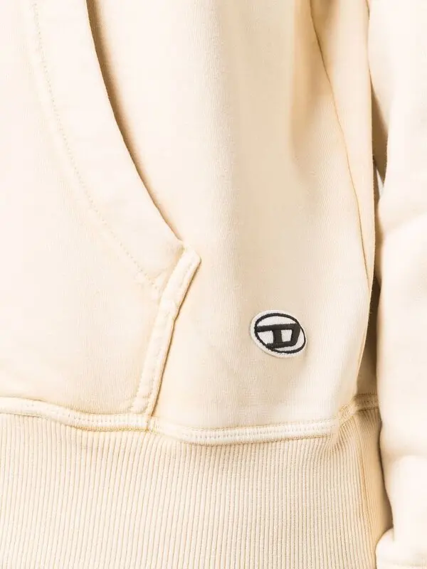 DIESEL® Logo-patch Pullover Hoodie