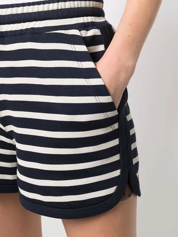 Red Valentino Drawstring-waist Striped Track Pants - Blue