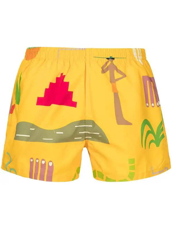 TIMO TRUNKS Hawaii Swim Shorts