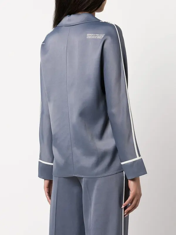 Off-White Logo-print Pajama Shirt