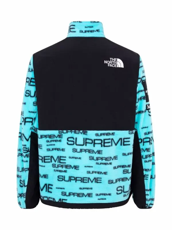 Supreme X The North Face Fleece Jacket - Blue