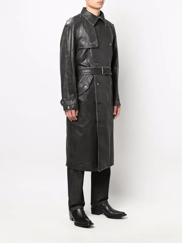 Diesel® D-Delirious-A Trench Coat In Black - 30% Off | Editorialist