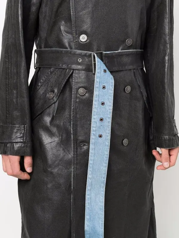 Diesel® D-Delirious-A Trench Coat In Black - 30% Off | Editorialist