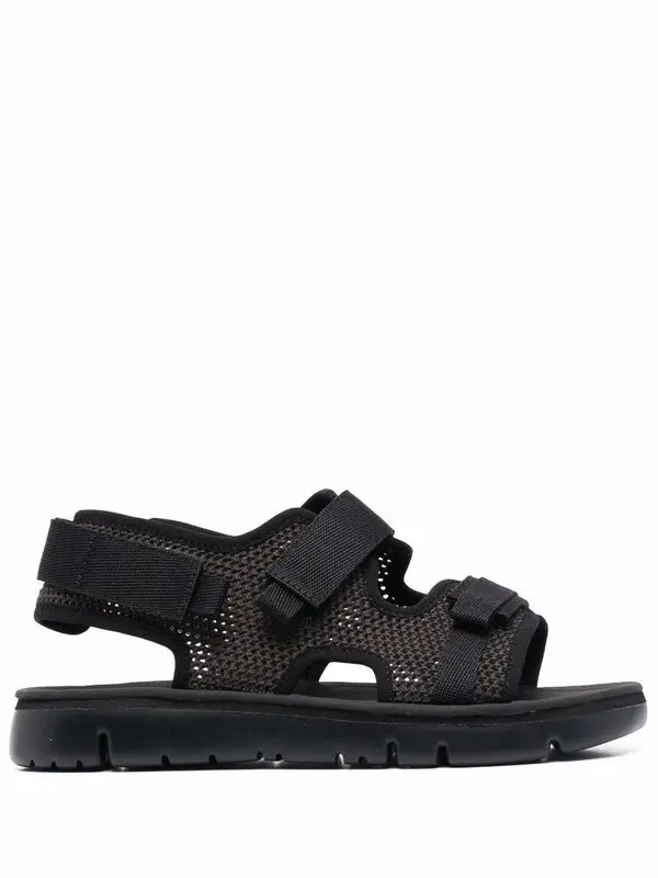 Camper Oruga Flat Sandals - Black