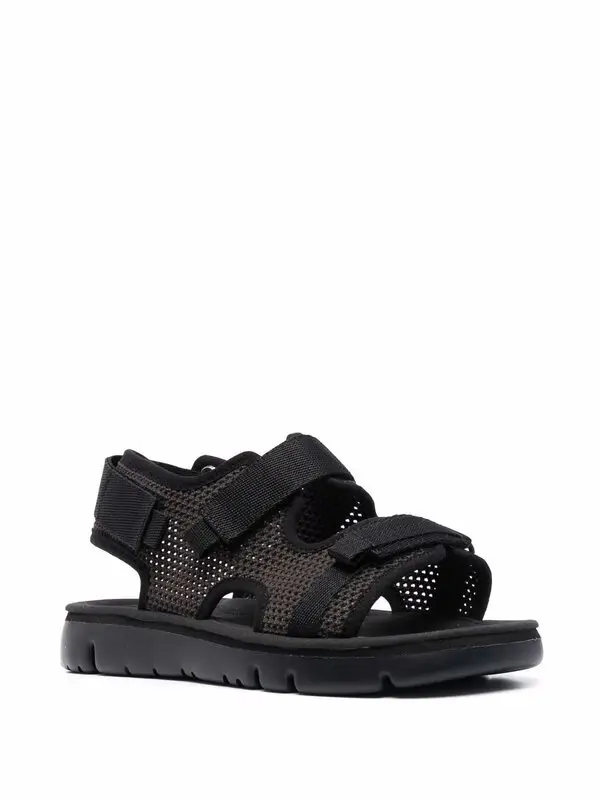 Camper Oruga Flat Sandals - Black