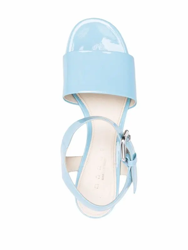 Marni Patent Leather Block-heel Sandals