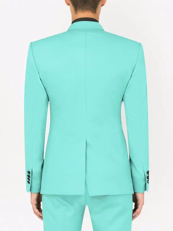 Dolce & Gabbana Sicilia-fit Three-piece Tuxedo Suit - Blue