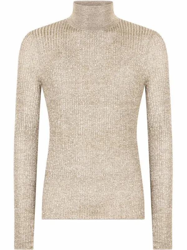 Dolce & Gabbana Ribbed Roll-neck Jumper