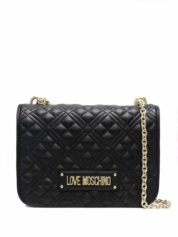 Moschino Quilted Shoulder Bag