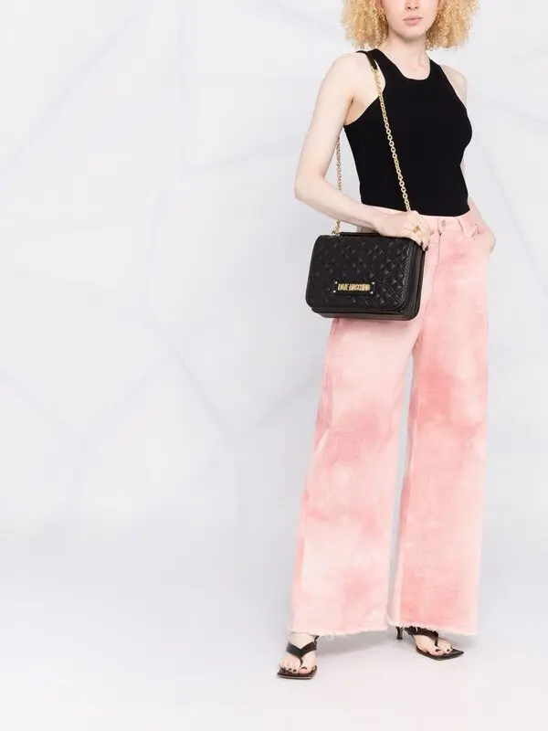 Moschino Quilted Shoulder Bag