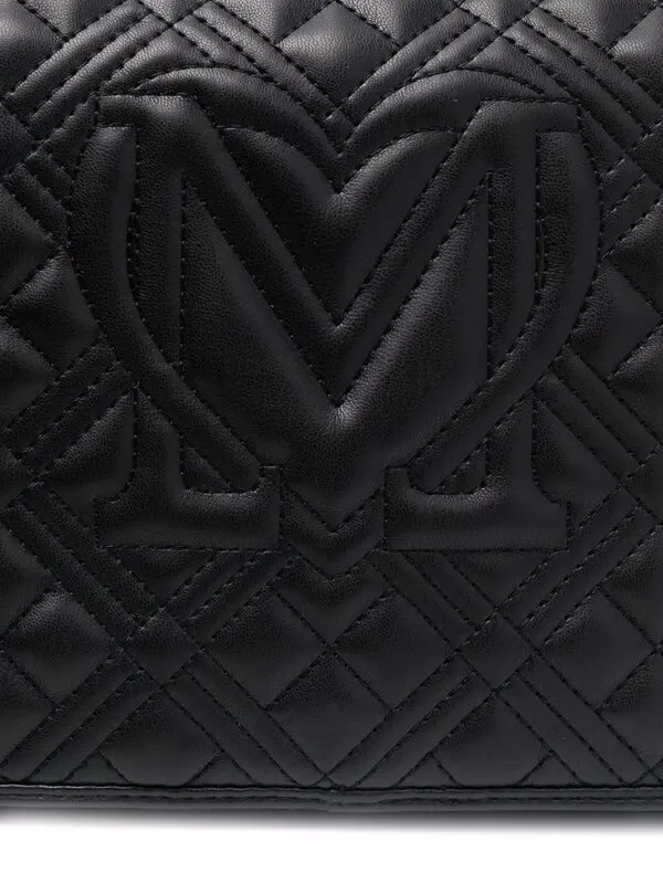Moschino Quilted Shoulder Bag