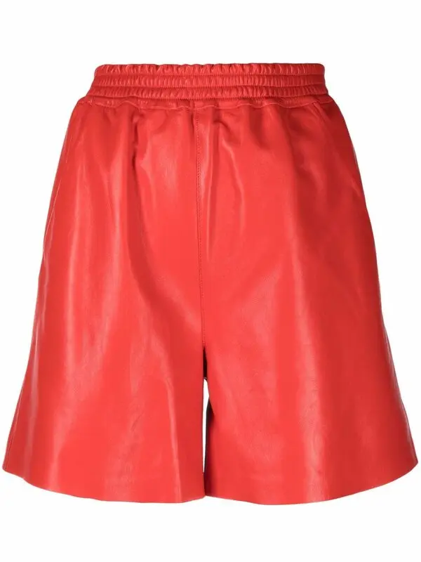 DESA 1972 Elasticated Leather Shorts