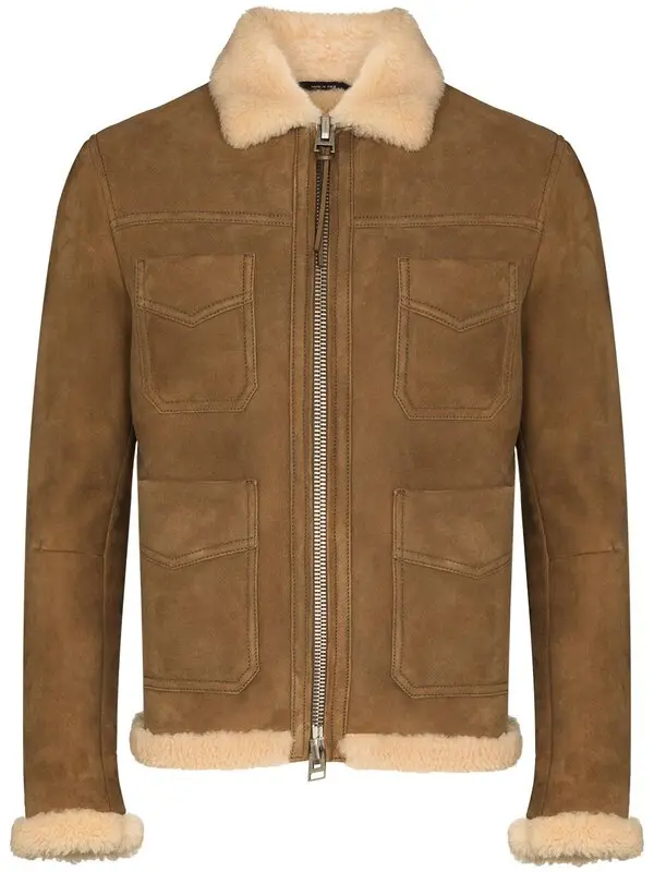 TOM FORD Shearling-lined Jacket