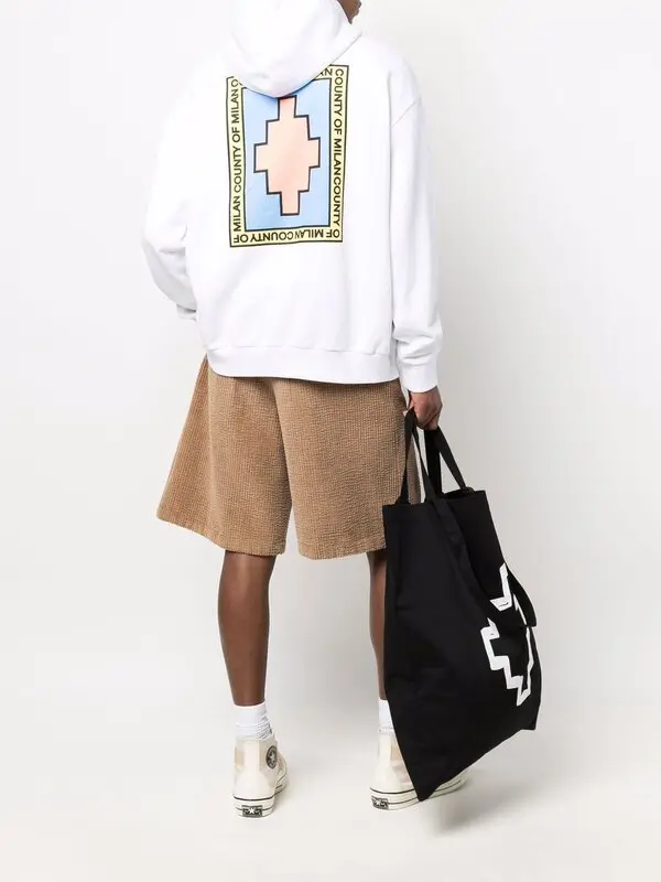 COUNTY OF MILAN Marcelo Burlon Park-patch Hoodie