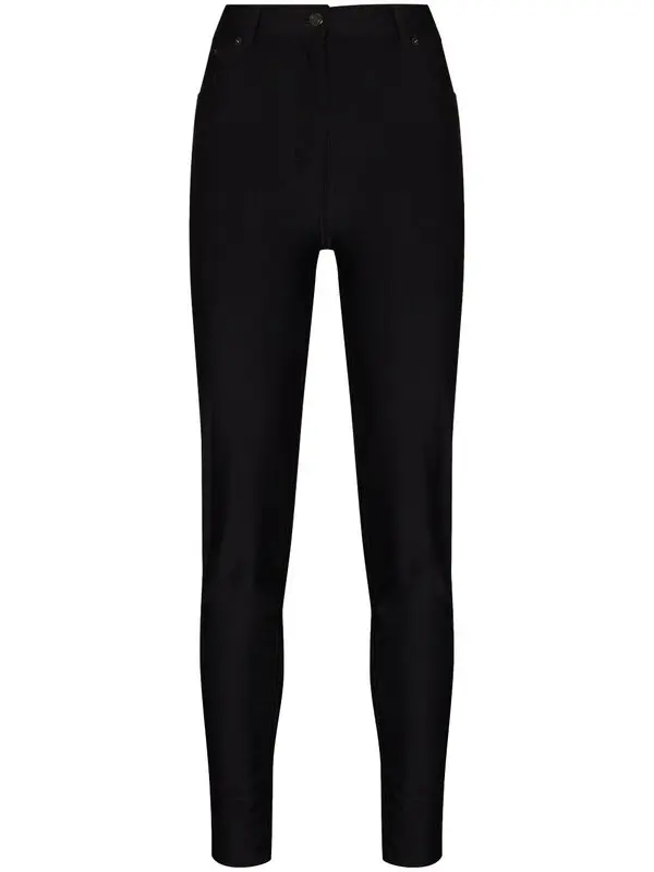 TOM FORD Glossy Skinny Jeans - Black