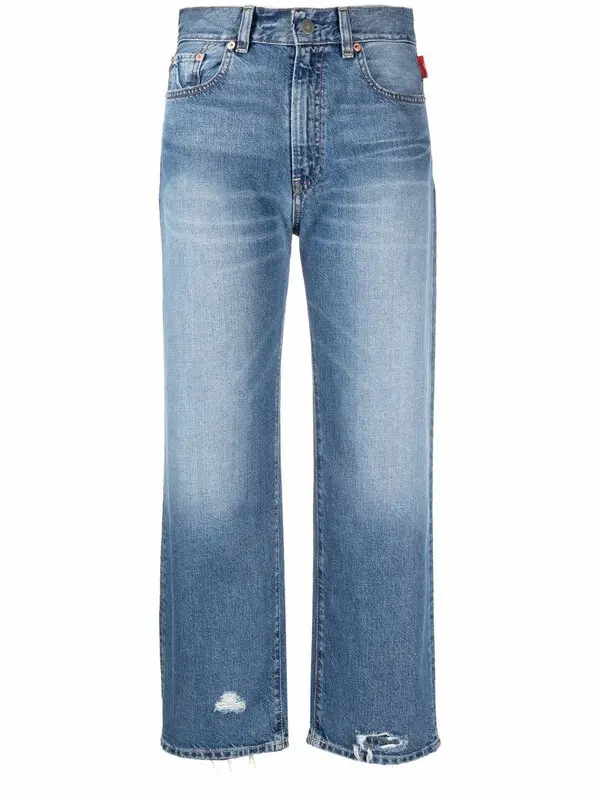 Denimist Mid-rise Cropped Jeans