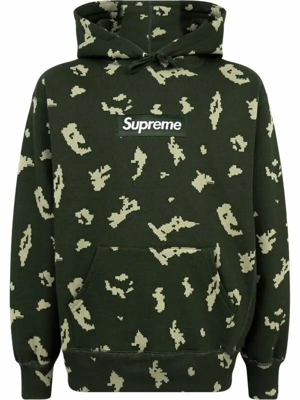 Supreme Box Logo Hoodie - Green