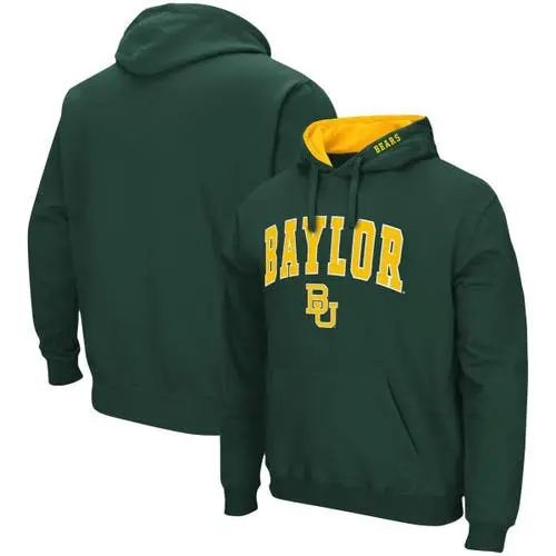 COLOSSEUM Baylor Bears Arch & Logo 3.0 Pullover Hoodie