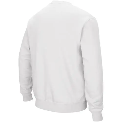 COLOSSEUM Virginia Tech Hokies Arch & Logo Crew Neck Sweatshirt