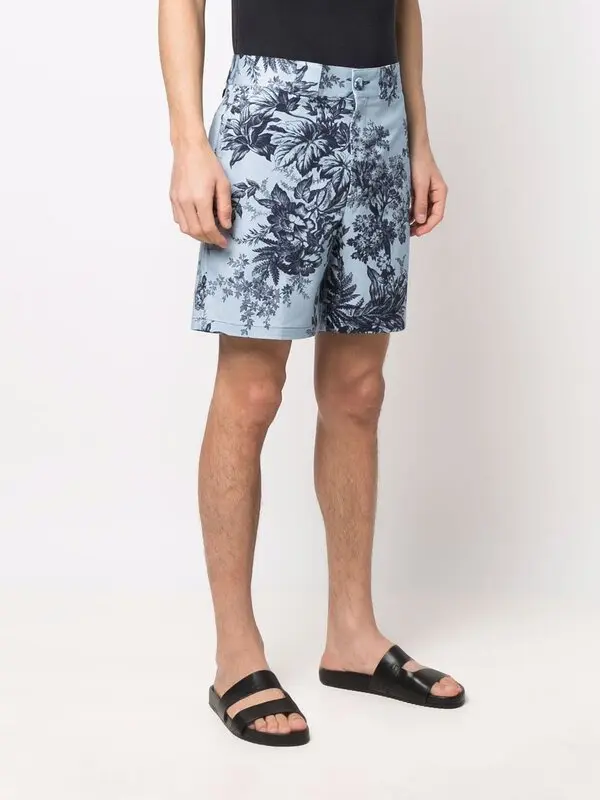 Erdem Floral Print Bermuda Shorts