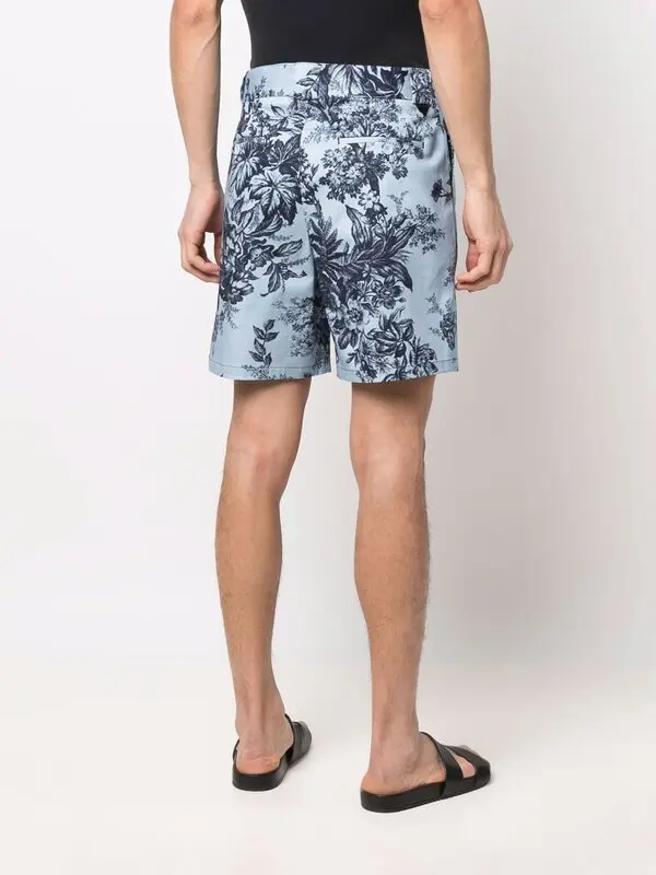 Erdem Floral Print Bermuda Shorts