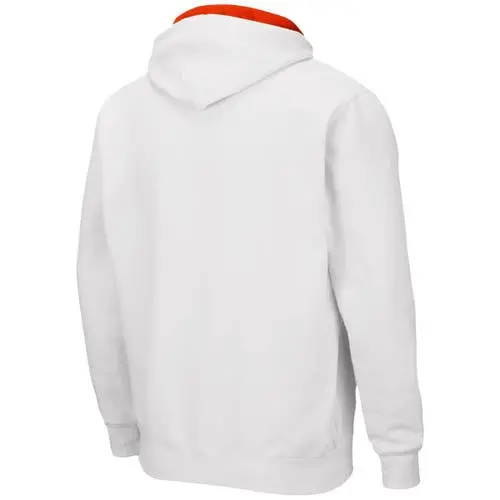 COLOSSEUM Clemson Tigers Arch & Logo Full-zip Hoodie