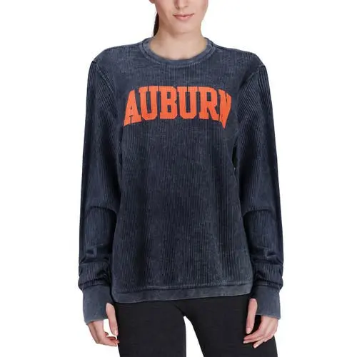 PRESSBOX Auburn Tigers Basic Arch Pullover Sweatshirt
